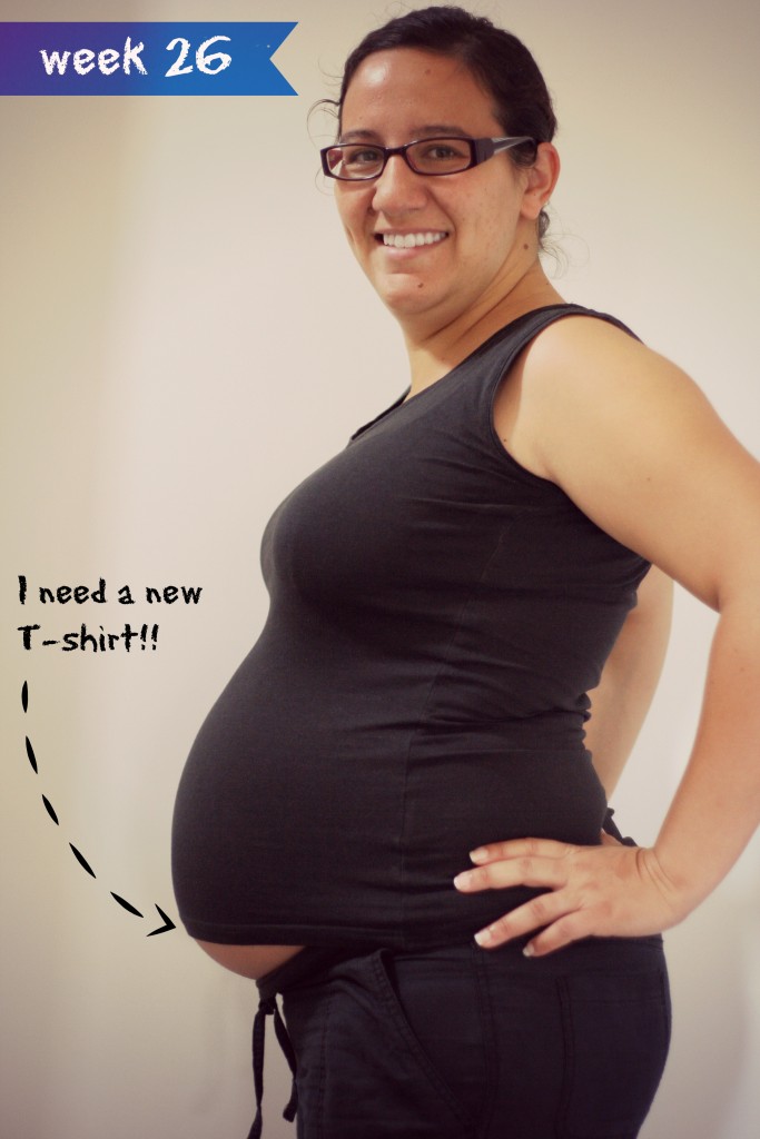 26 weeks - wordless wednesday | Shere y Paul